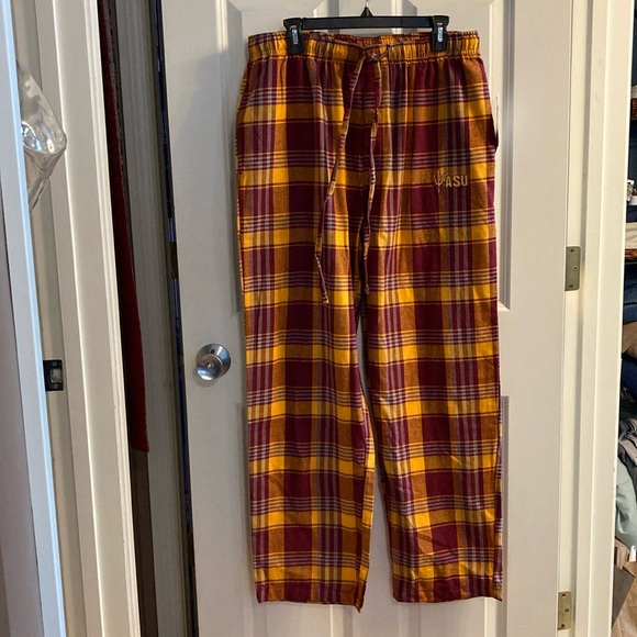 ASU | Intimates & Sleepwear | Nwt Size Large Yellow And Maroon Plaid ...